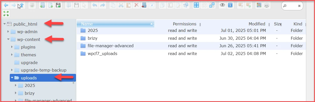 What is WP-Content Uploads and How to Upload Files [2025] - Advanced File Manager